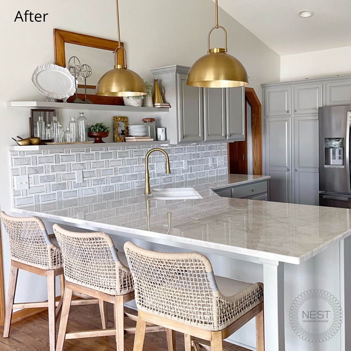 When You Never Meet Your Client....and You Completely Remodel Their Ki – Nest Interior Design