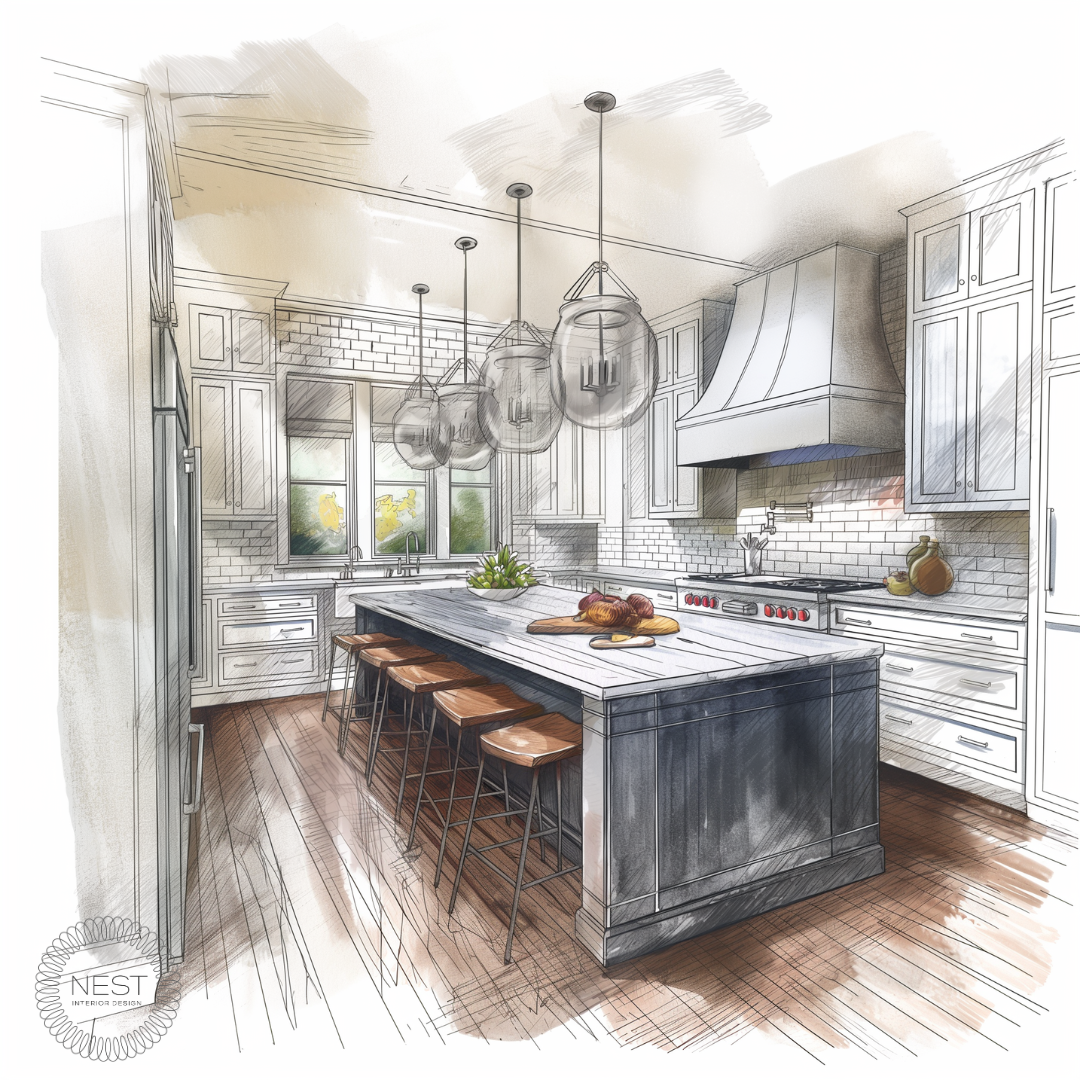 Designing Upward – A Family Kitchen with Purpose and Presence – Nest Interior Design