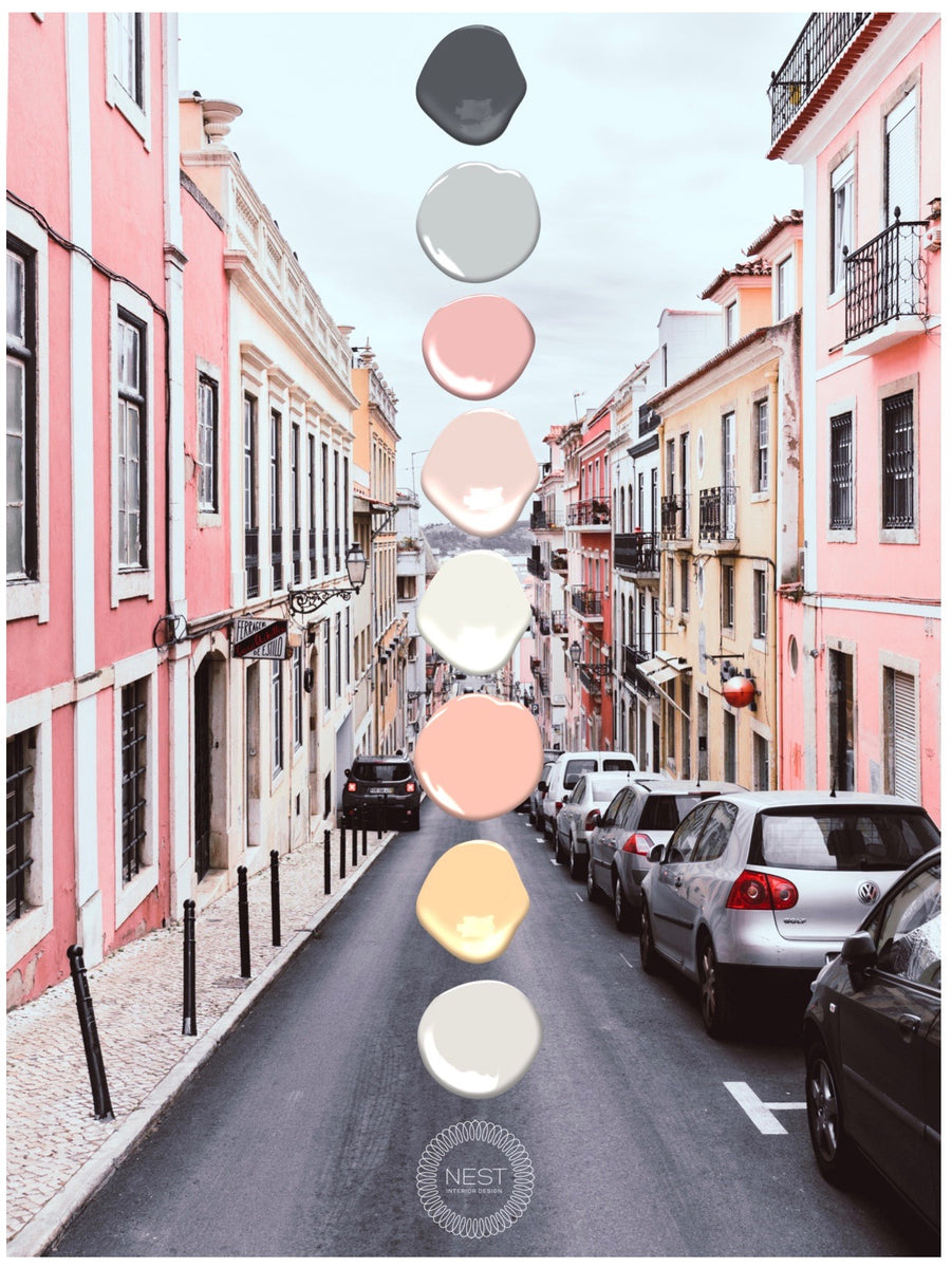 Perfectly Pink Paint Palette! – Nest Interior Design
