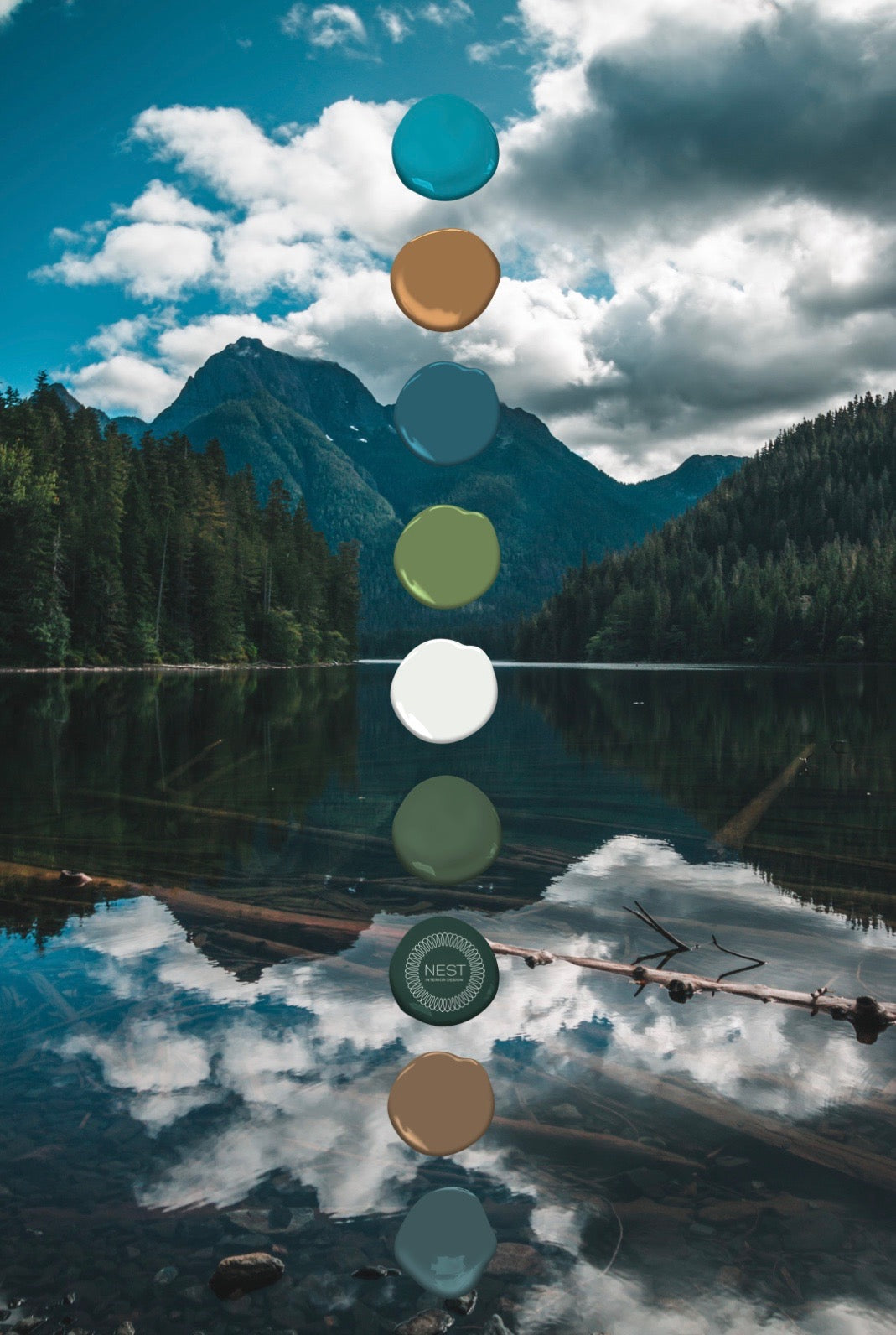 Lake Home Color Combinations