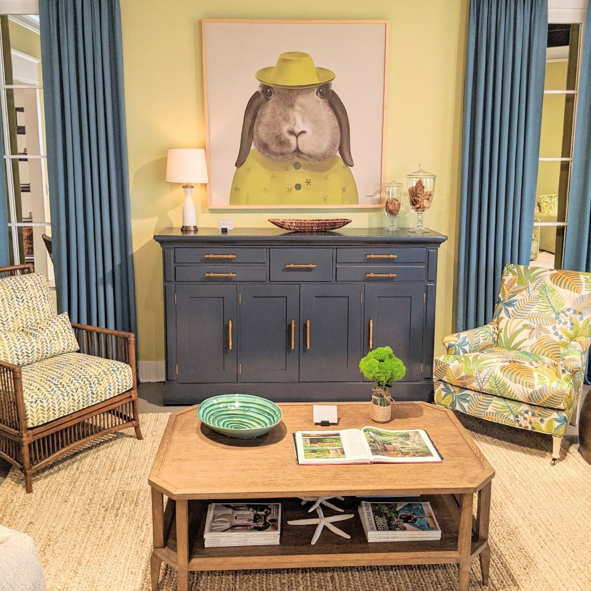 Navy Bozeman Buffet – Nest Interior Design