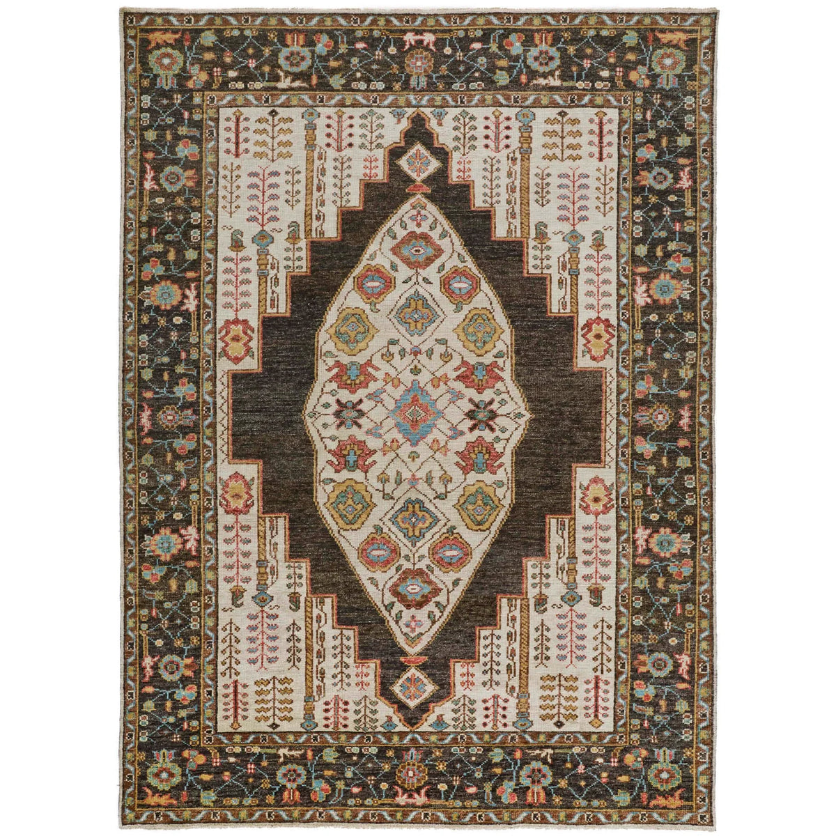 Piraj Rug in Green – Nest Interior Design