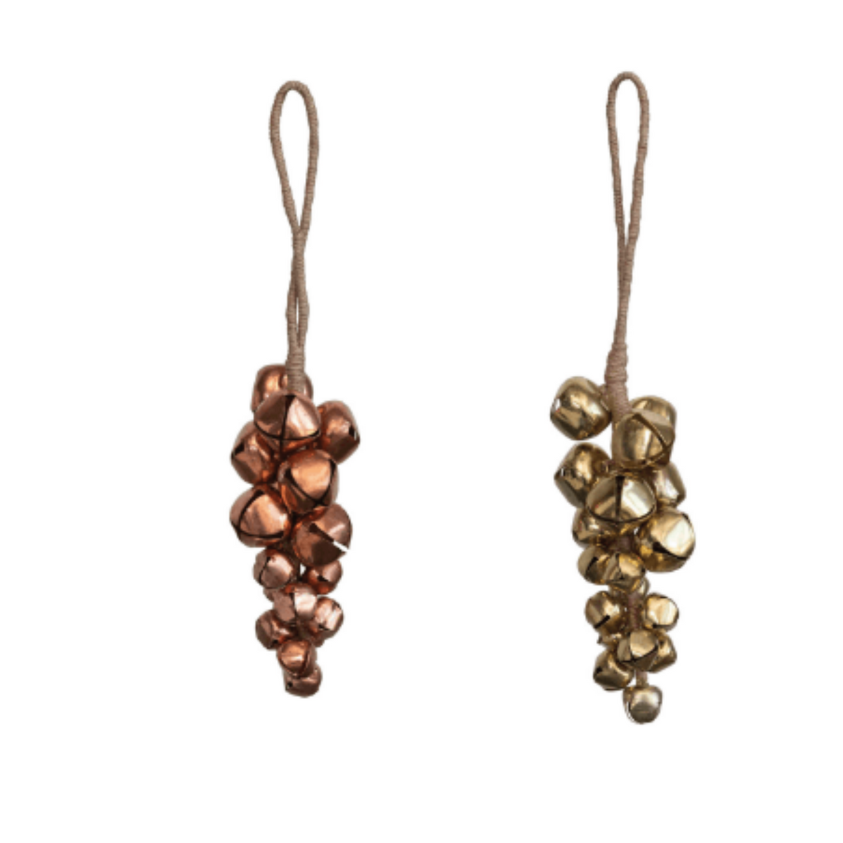 Metal Jingle Bell Cluster Ornament – Nest Interior Design